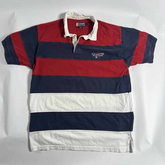 Ralph Lauren | Shirts | Vtg Chaps Ralph Lauren Mens L Regular Polo ...